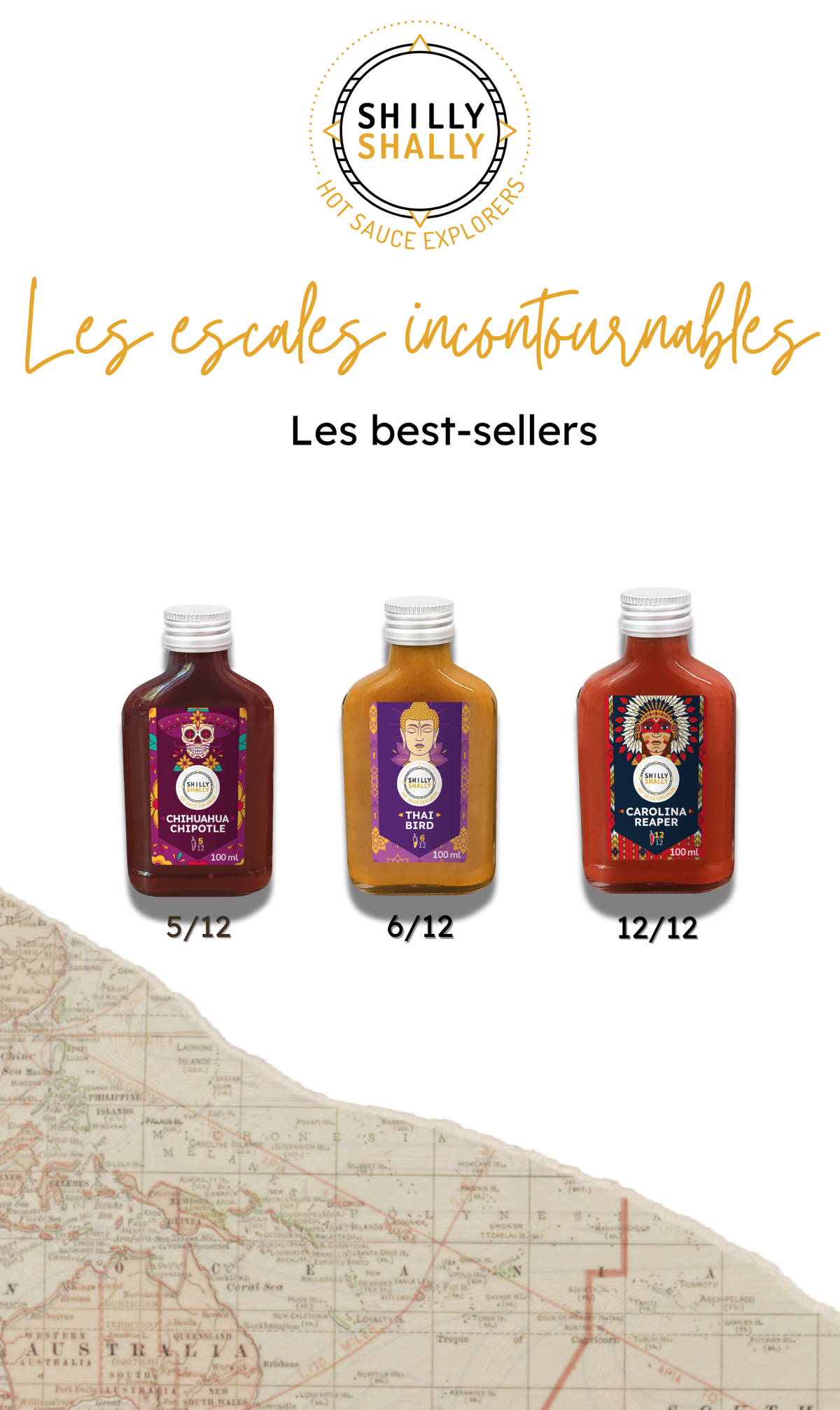 Les escales incontournables | SHILLY SHALLY